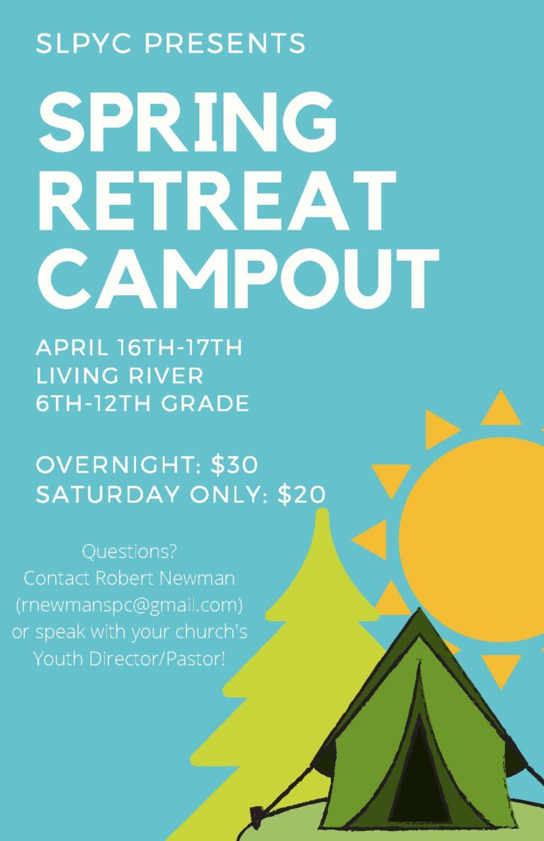 Spring Retreat Flyer 2021 30376 | Presbytery of Sheppards and Lapsley
